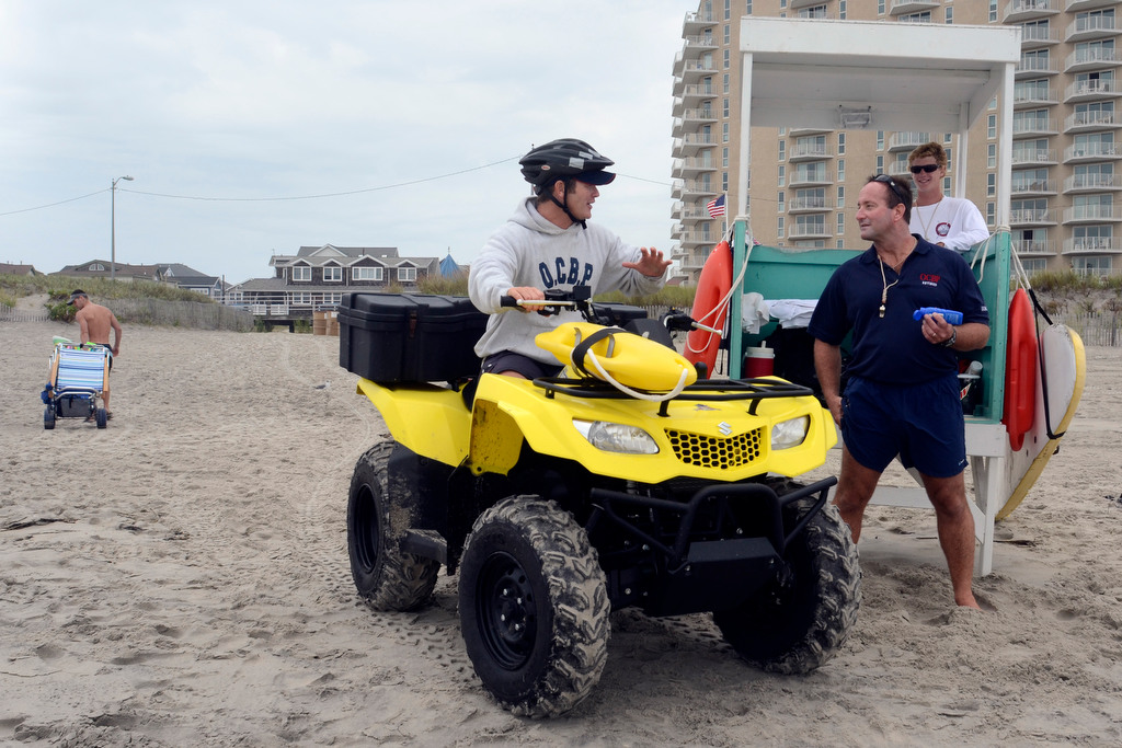 A longtime Ocean City lifeguard calls it a career