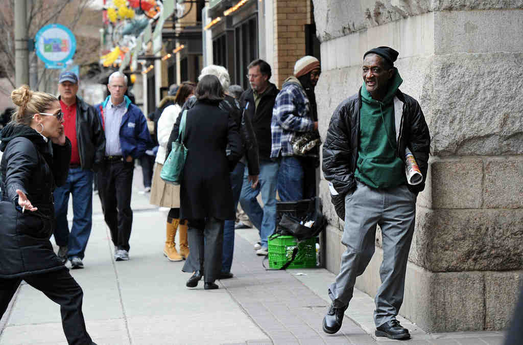 New tactics for handling panhandlers