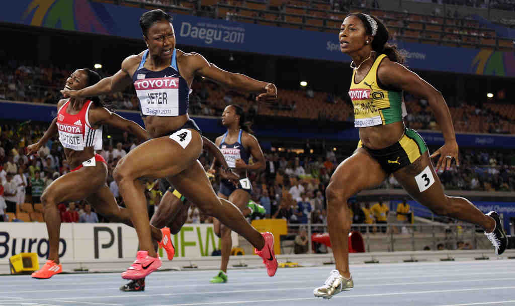 Carmelita Jeter Legs