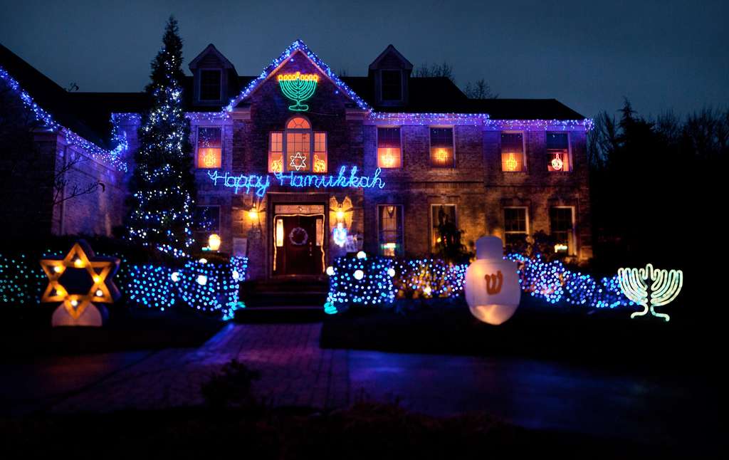 The Jews Did This Christmas Lights