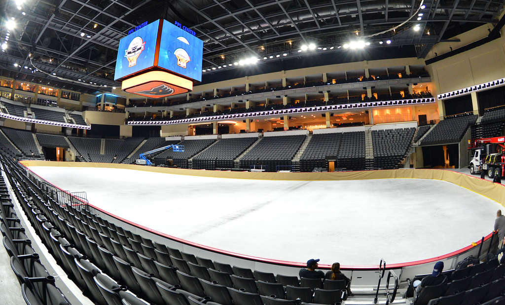 Allentown Hockey Arena Map