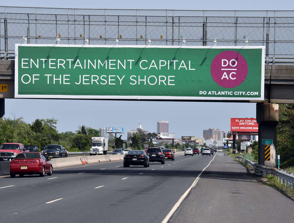 Atlantic City Expressway Logo Traffic Advisory Issued Ahead Of