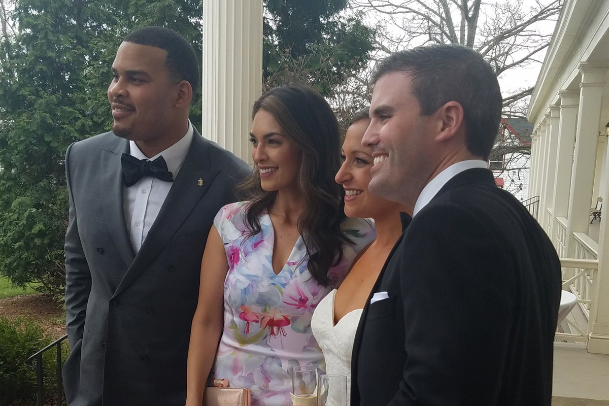 Eagles fan ‘over the moon’ that Brandon Brooks showed up to his wedding ...