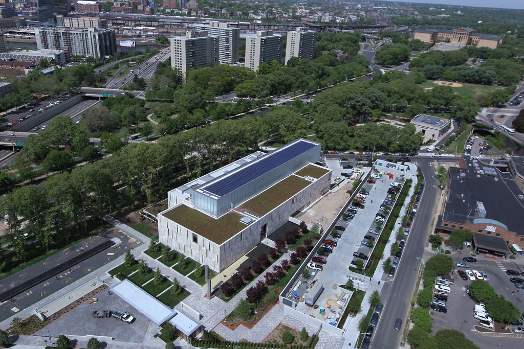 The Entrance Of The New Barnes Foundation Museum Designed By Todd