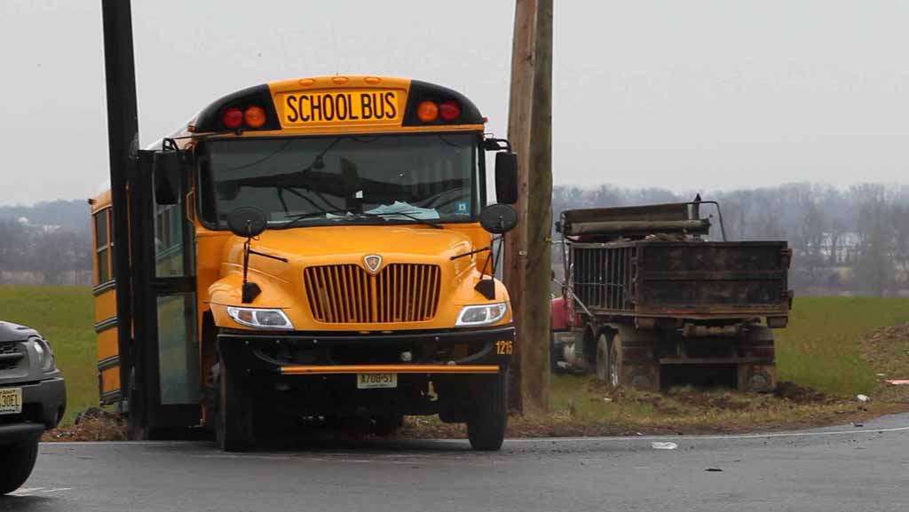 Bus Crash In Chesterfield Nj