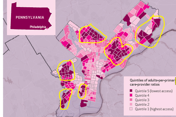 Study of Philly neighborhoods finds big disparities in health-care ...