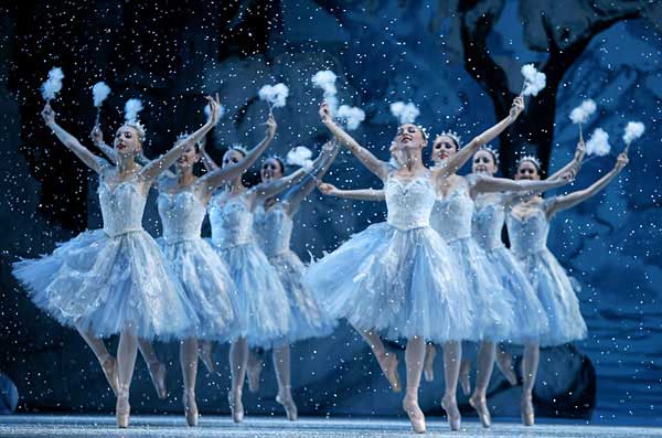 Pennsylvania Ballet Nutcracker Snow Scene SNOW SCENE Witness The