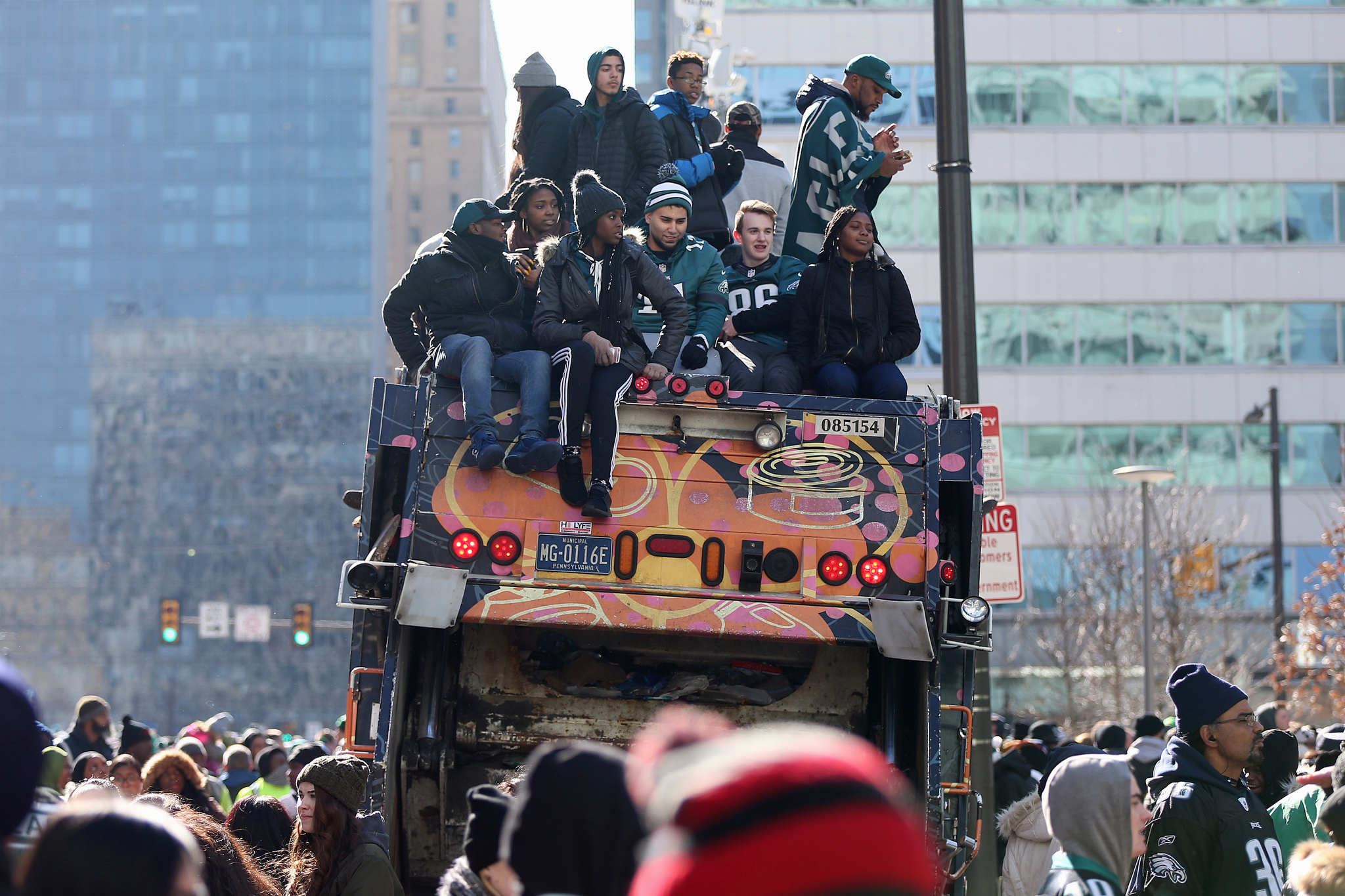 Eagles parade pictures